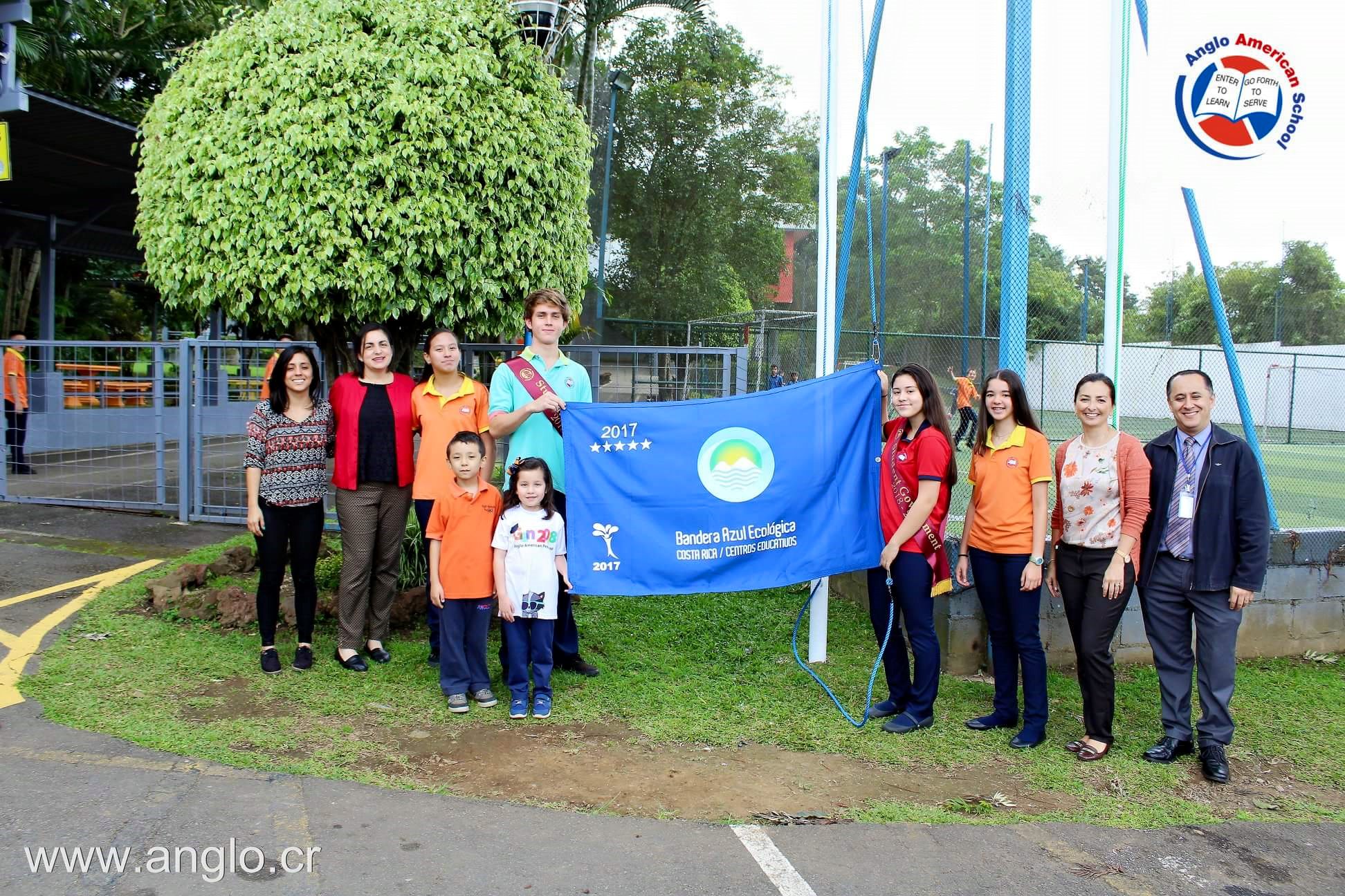 El colegio Anglo American School obtuvo el galardón Bandera Azul ...